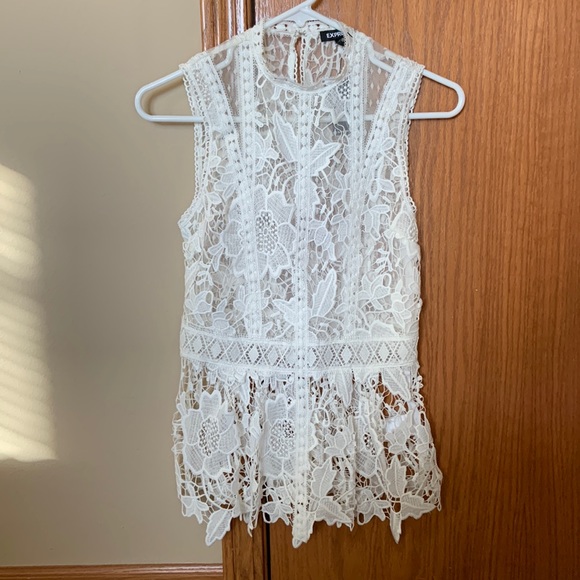 Express | Tops | Nwt Express Lace Top | Poshmark
